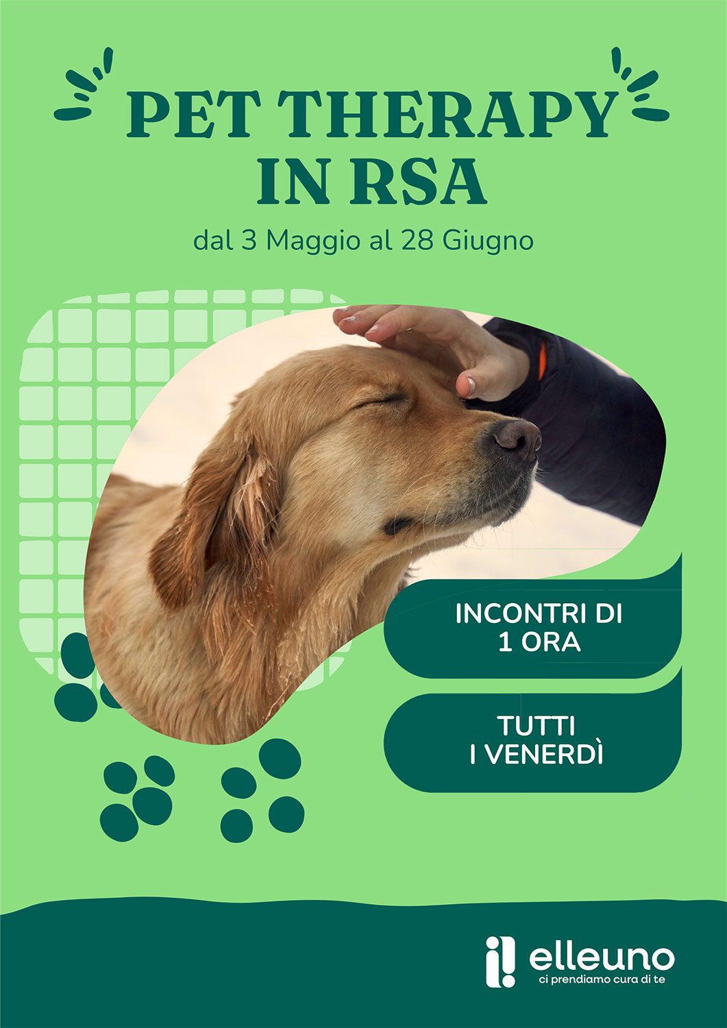 Pet Therapy in RSA - Fondazione Pontirolo Onlus